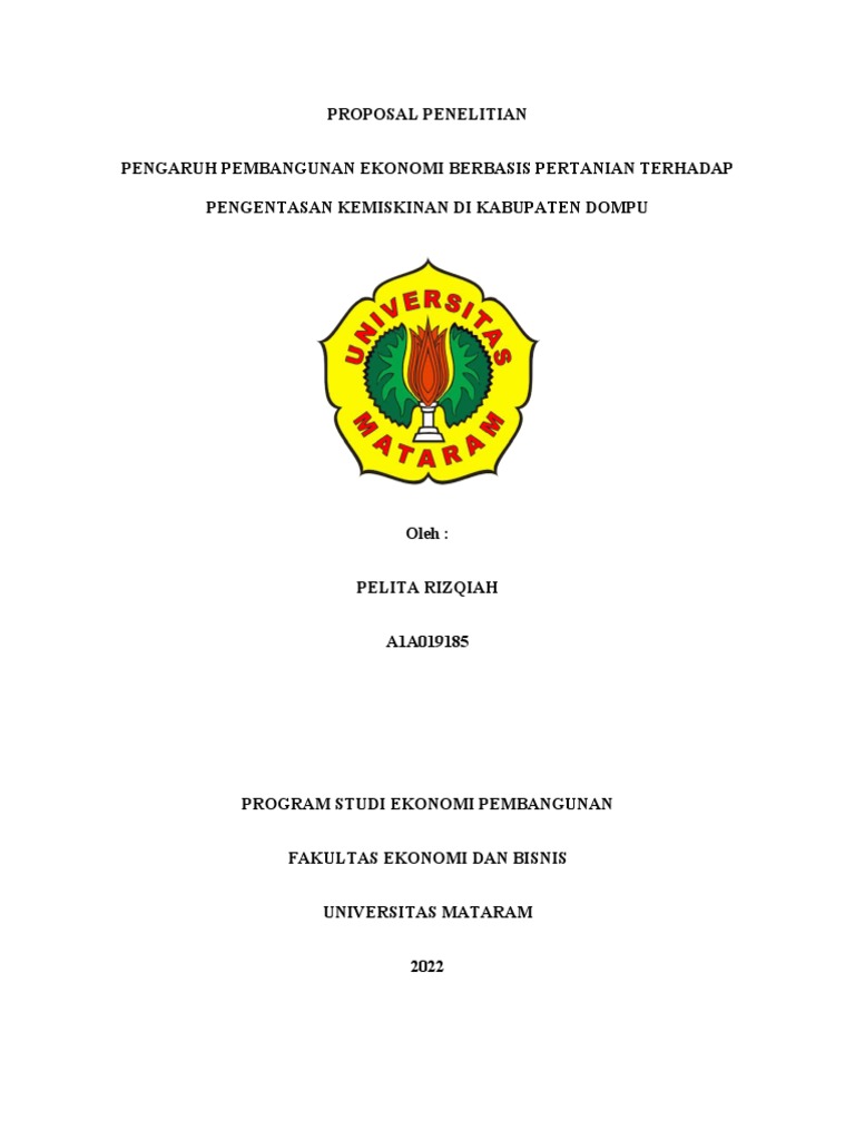 Proposal Penelitian Revisi | PDF