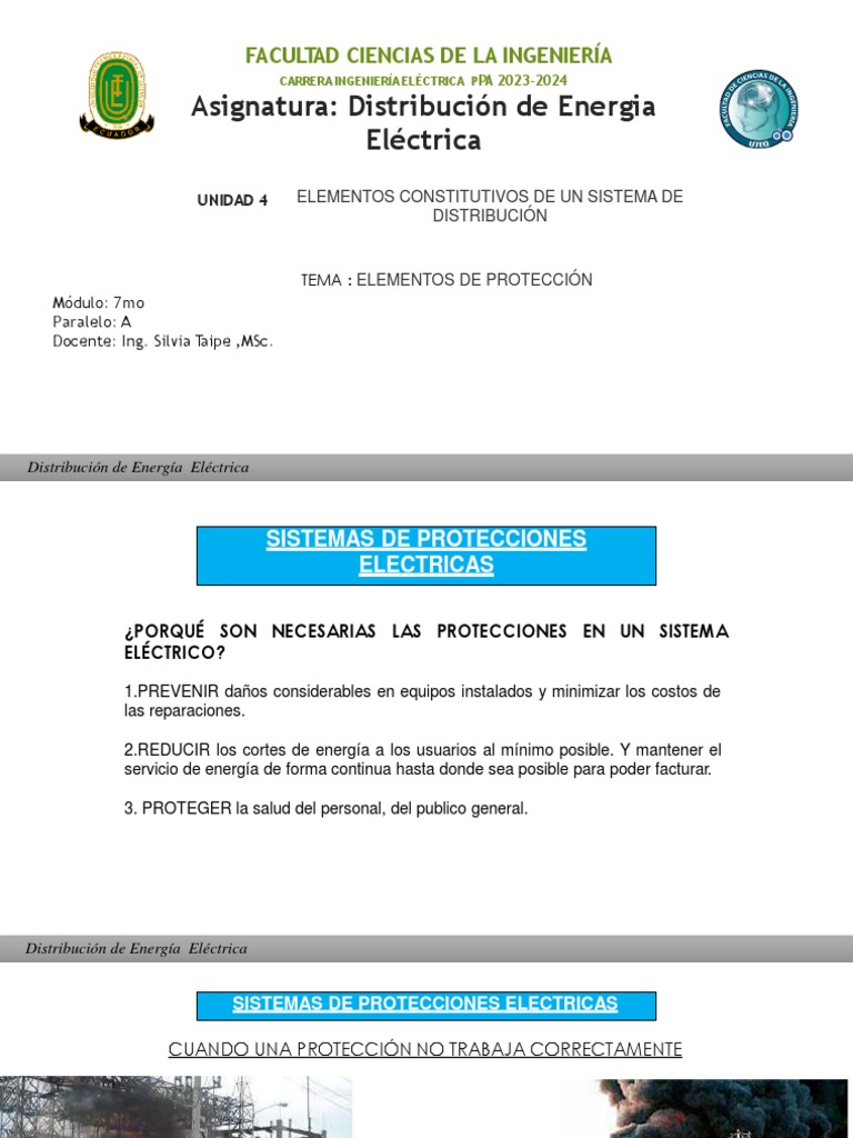 Coordinacion de Protecciones 1 | PDF | Ingenieria Eléctrica | Relé