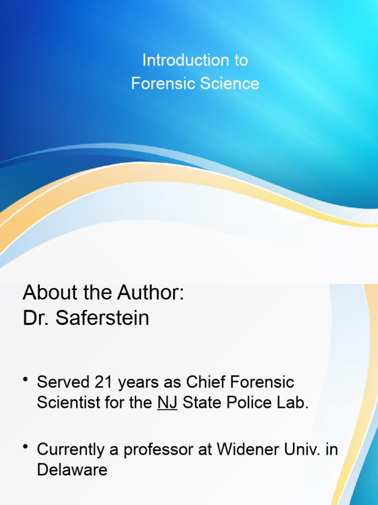Forensic Science History | PDF | Forensic Science | Criminal Justice Forensic Science History | PDF | Forensic Science | Criminal Justice