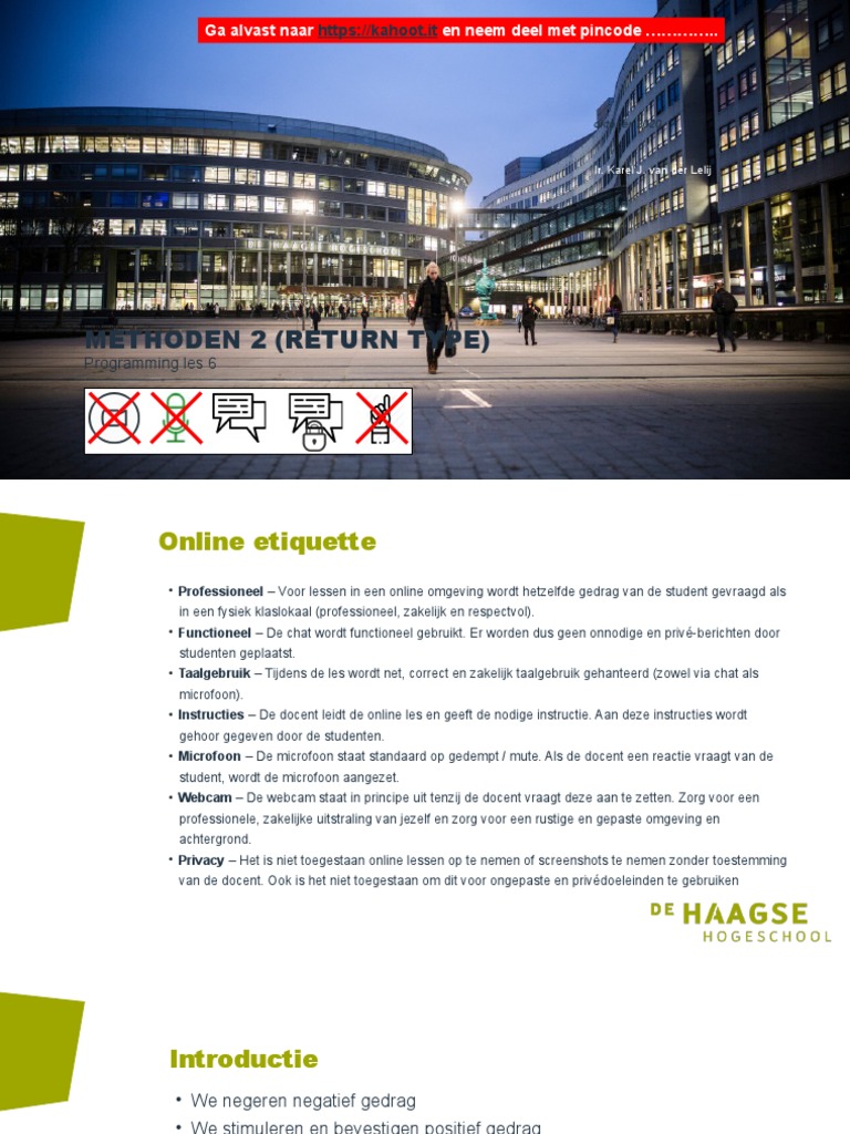 Programming 1-8 - Slides | PDF