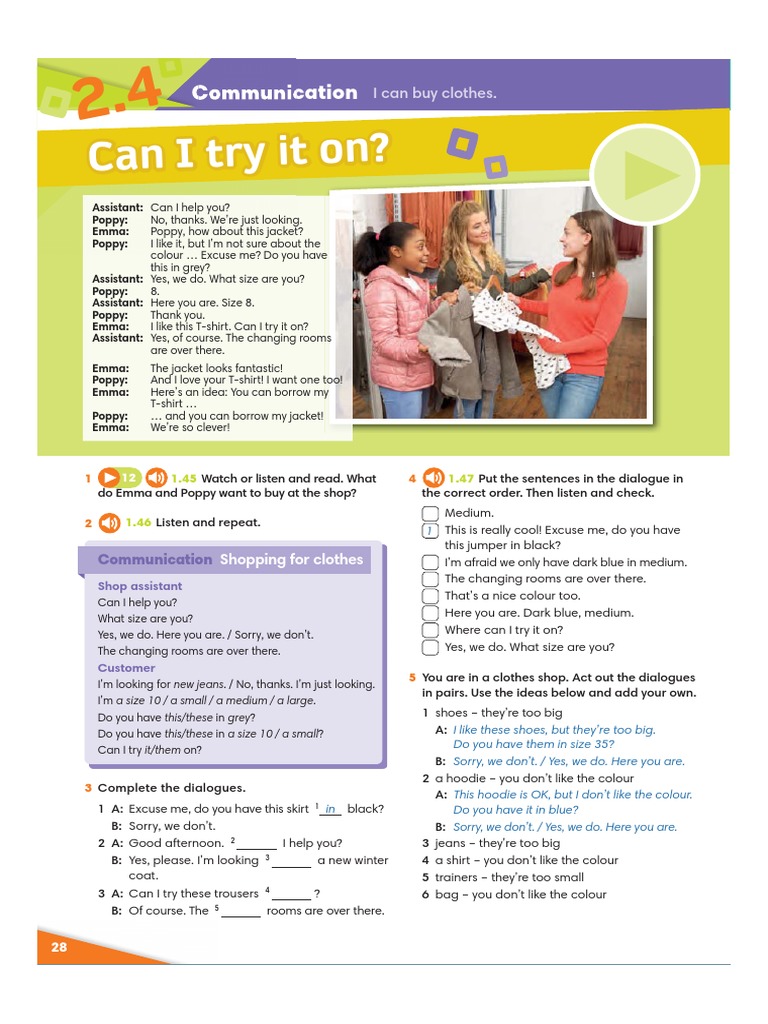 Go - Getter - 3 - Student - S - Book 28 | PDF | Clothing | Fashion