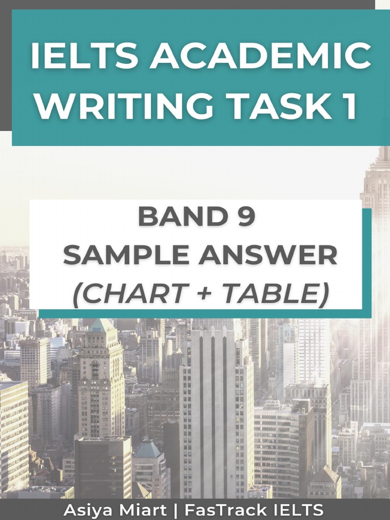 Task 1 Chart Table Band 9 Pdf United Kingdom Behavioural Sciences