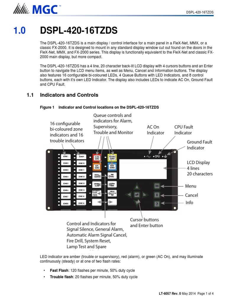 LT-6057 DSPL-420-16TZDS Installation Instruction | PDF | Computing ...