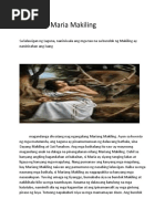 Alamat Ni Maria Makiling | PDF