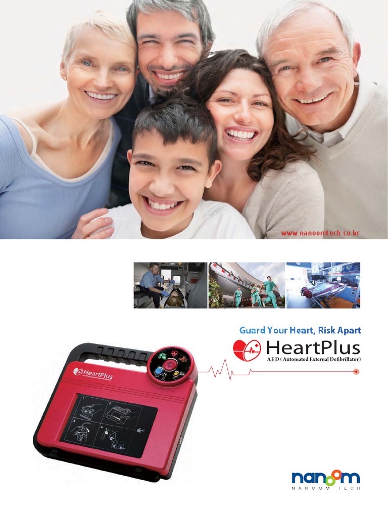 Heartplus Aed Cataloge | PDF | Cardiopulmonary Resuscitation | Cardiology