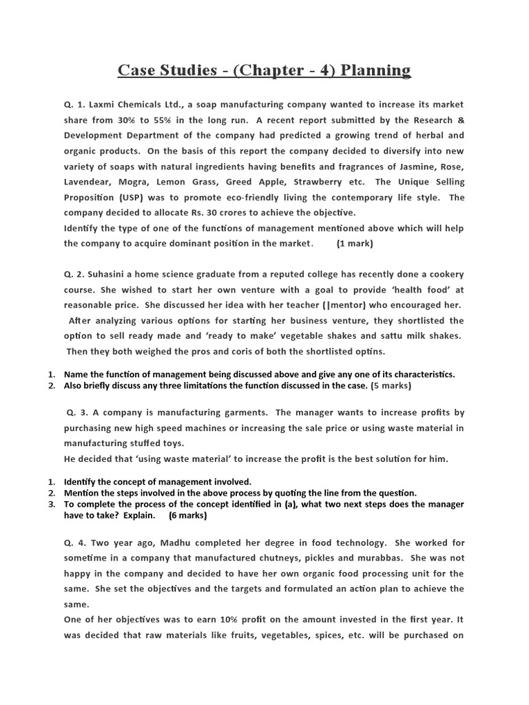 Chapter 4 - Assignment Case Studies | PDF