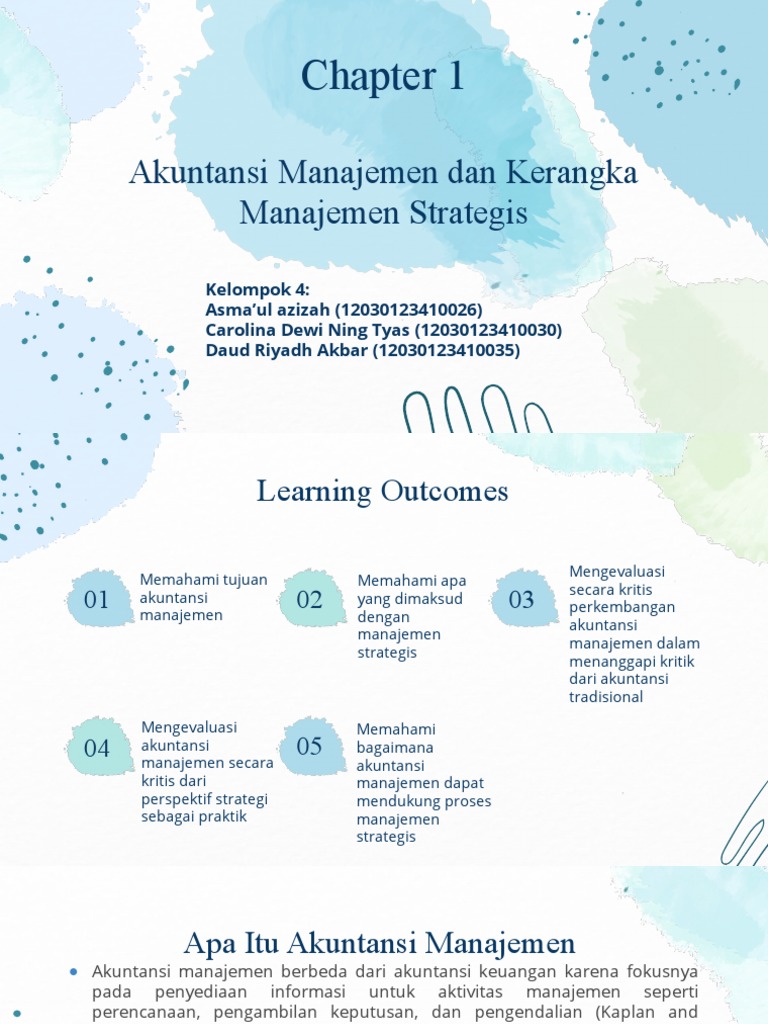 Kelompok 4 - Management Accounting and The Strategic Management ... Kelompok 4 - Management Accounting and The Strategic Management ...