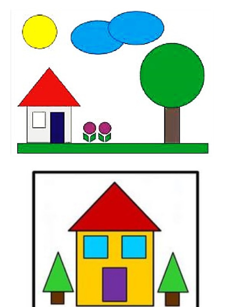 Compozitii Figuri Geometrice | PDF