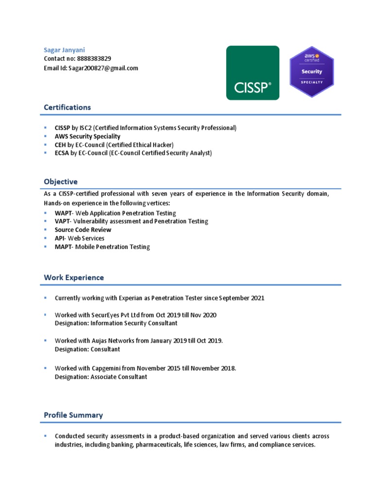 Resume 5 | PDF | Computers