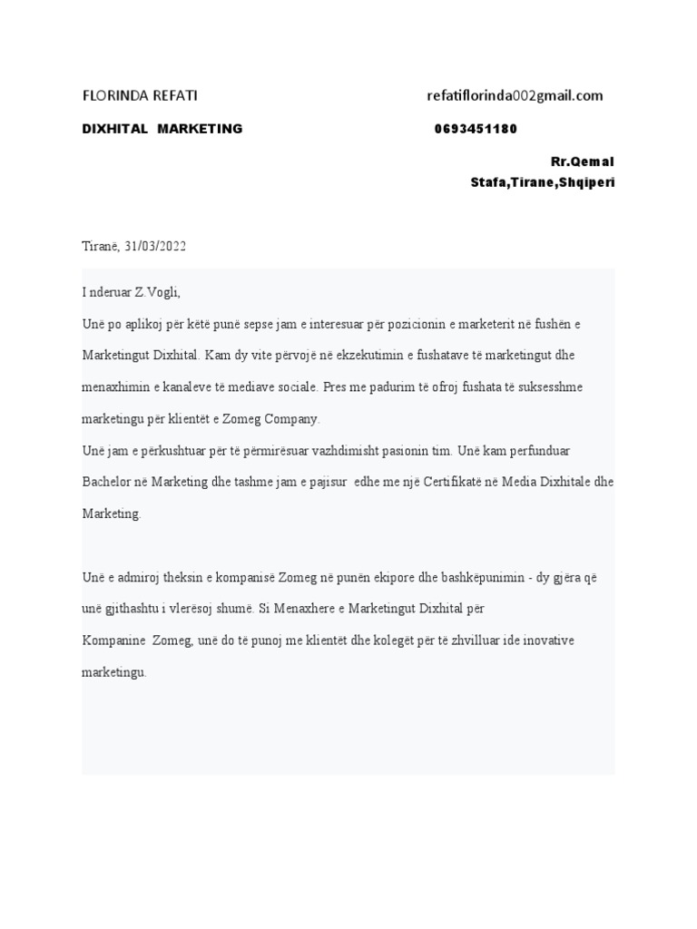 Leter Motivimi | PDF