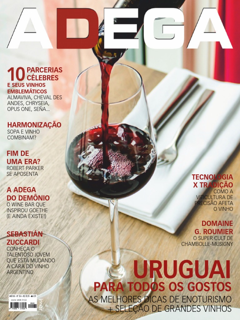 Revista Adega - 164 - Junho - 2019 | Download grátis PDF | Vinhos