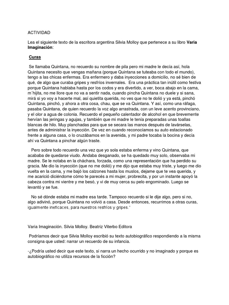 Curas - de S. Molloy | PDF