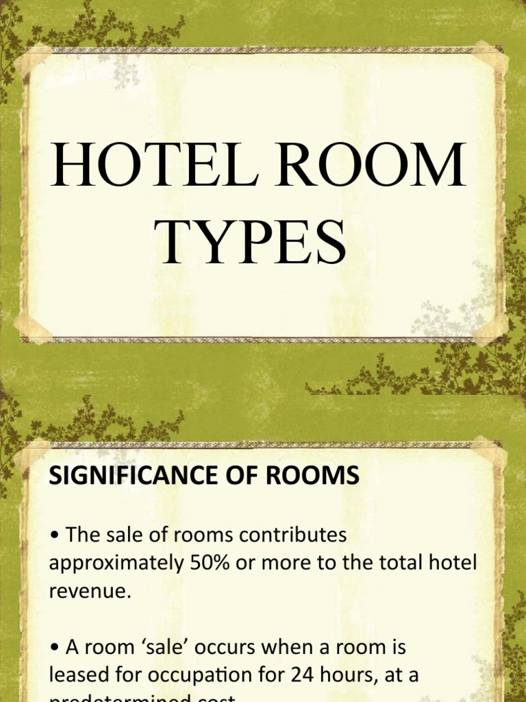 Hotel Room Types | PDF