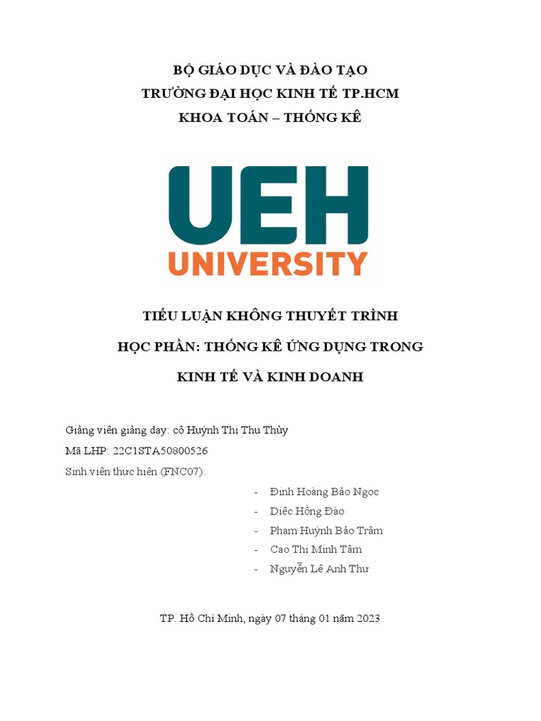 Tiểu-luận-chưa-xong | PDF