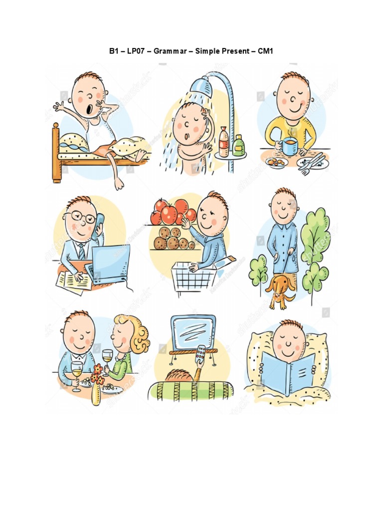 LP07-B1-Simple Present-CM | PDF