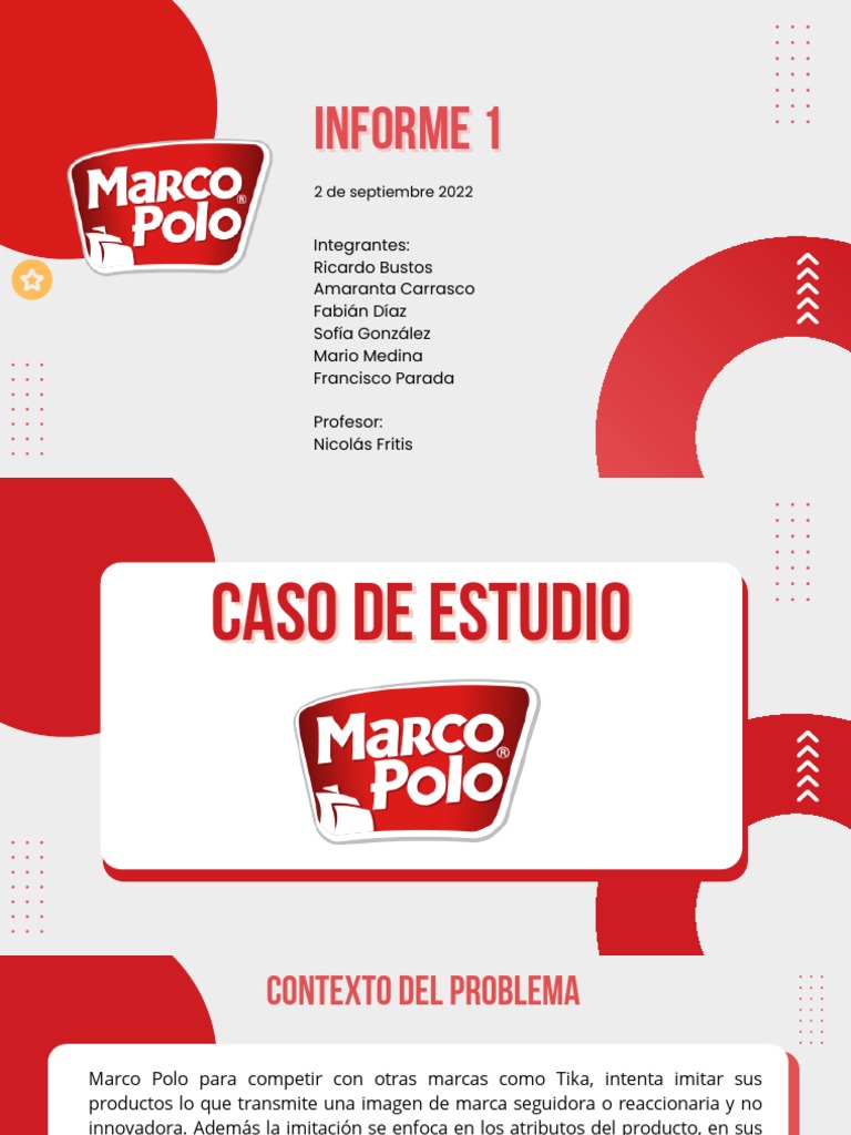 Análisis de Marca: Marco Polo Chile | PDF | Marca | Producto (Negocio)