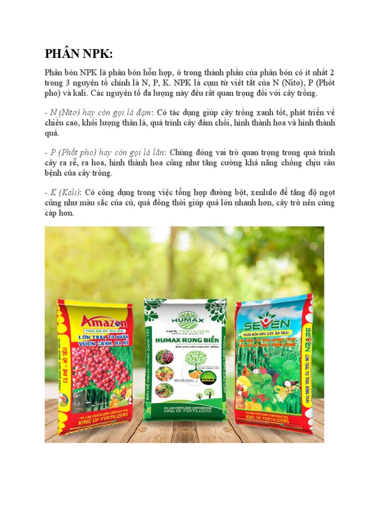 Phân NPK | PDF