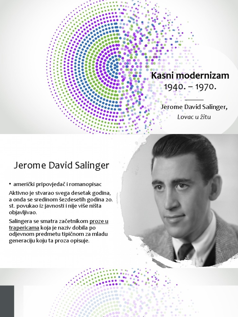 Jerome David Salinger - Lovac U Žitu | PDF