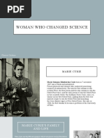 The Life and Work of Marie Curie | PDF | Marie Curie | Nuclear Chemistry