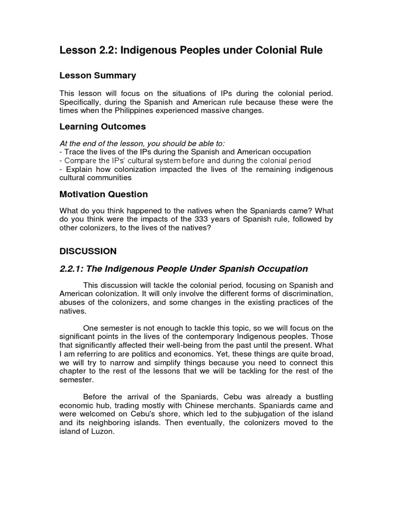 Module 2 Lesson 2.2 | Descargar gratis PDF | Philippines | Spanish Empire Module 2 Lesson 2.2 | Descargar gratis PDF | Philippines | Spanish Empire