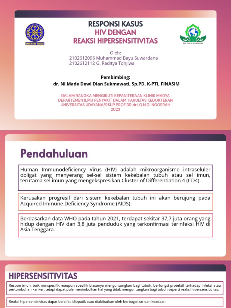Responsi Interna HIV | PDF | Pengembangan Diri | Sains & Matematika