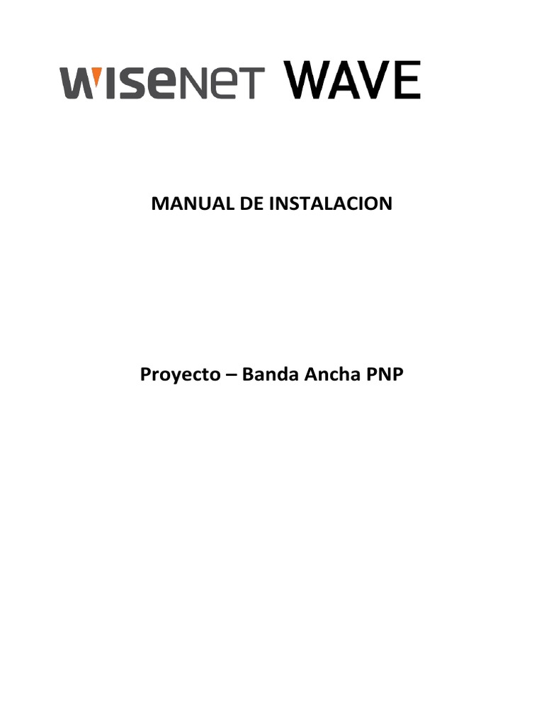 MANUAL DE INSTALACION VIDEO VIGILANCIA Ver2 | PDF | Dirección IP | Ventana (informática)