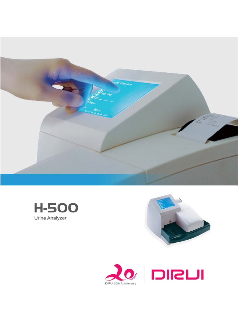 303757_DIRUI URINE ANALYZER H-500_D-00283890 | PDF