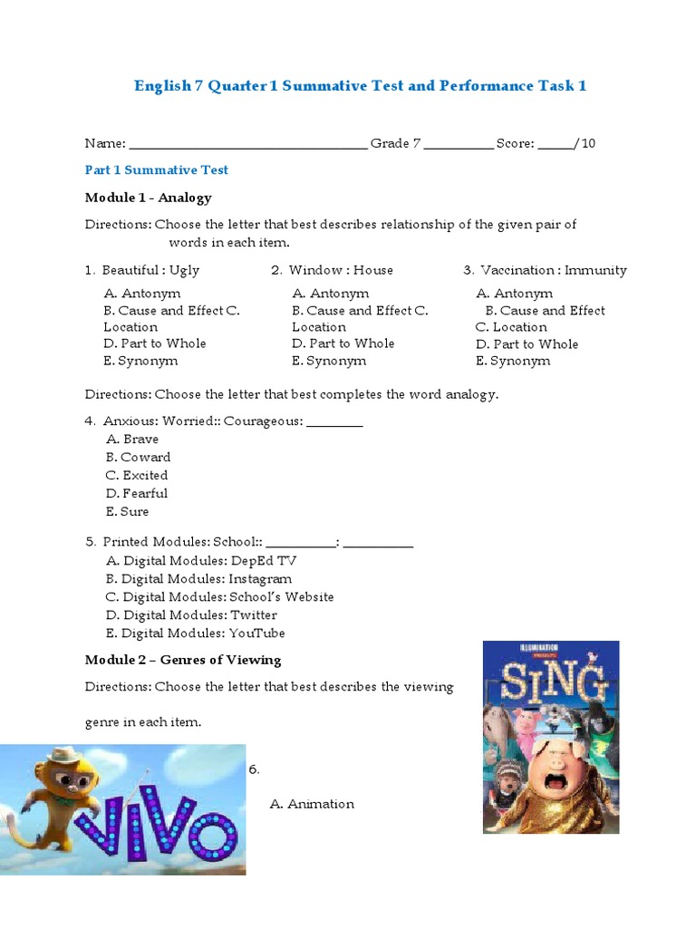 Eng7 Q1 STPT 1M12 1 | PDF | Mass Media