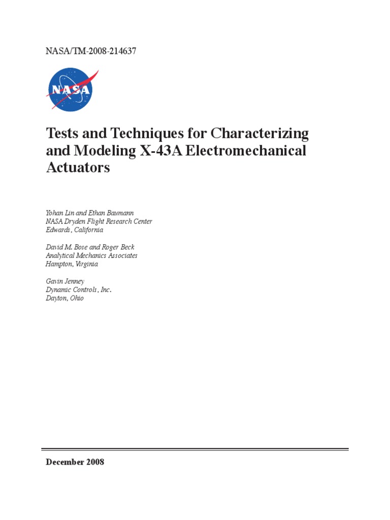X 43nasa Ema | PDF | Electrical Engineering