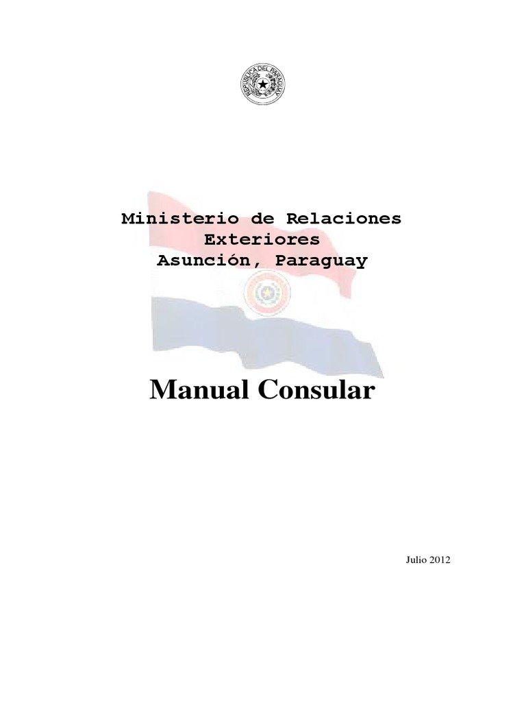 Manual Consular | PDF