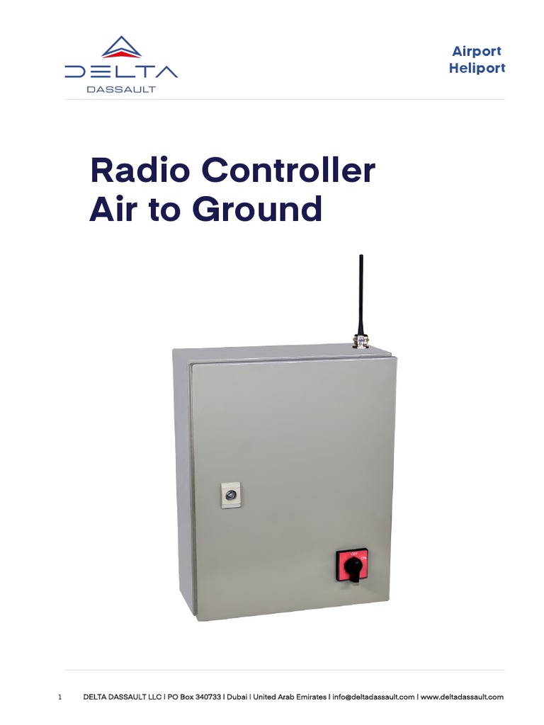 Radio Controller Air To Ground | PDF | Relay | Airport