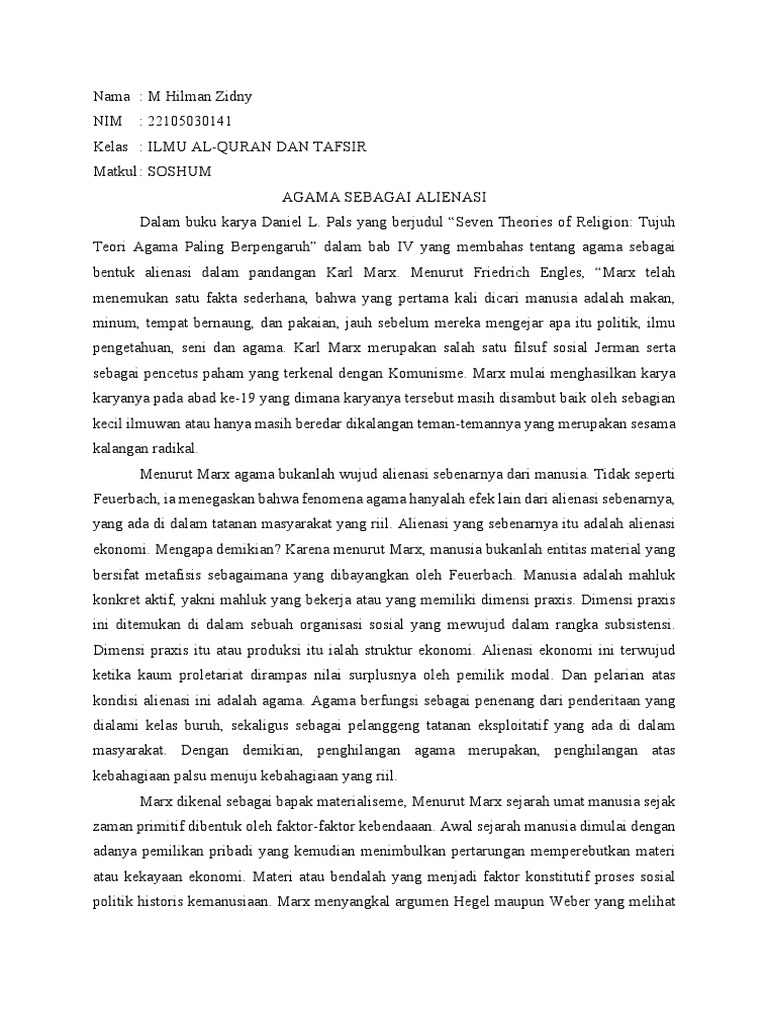 M Hilman Zidny (Soshum) | PDF