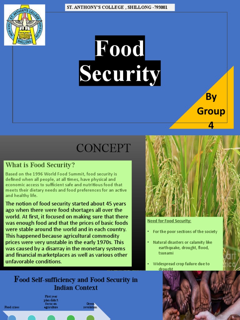 Food Security Slides | PDF | Food Security | Agriculture