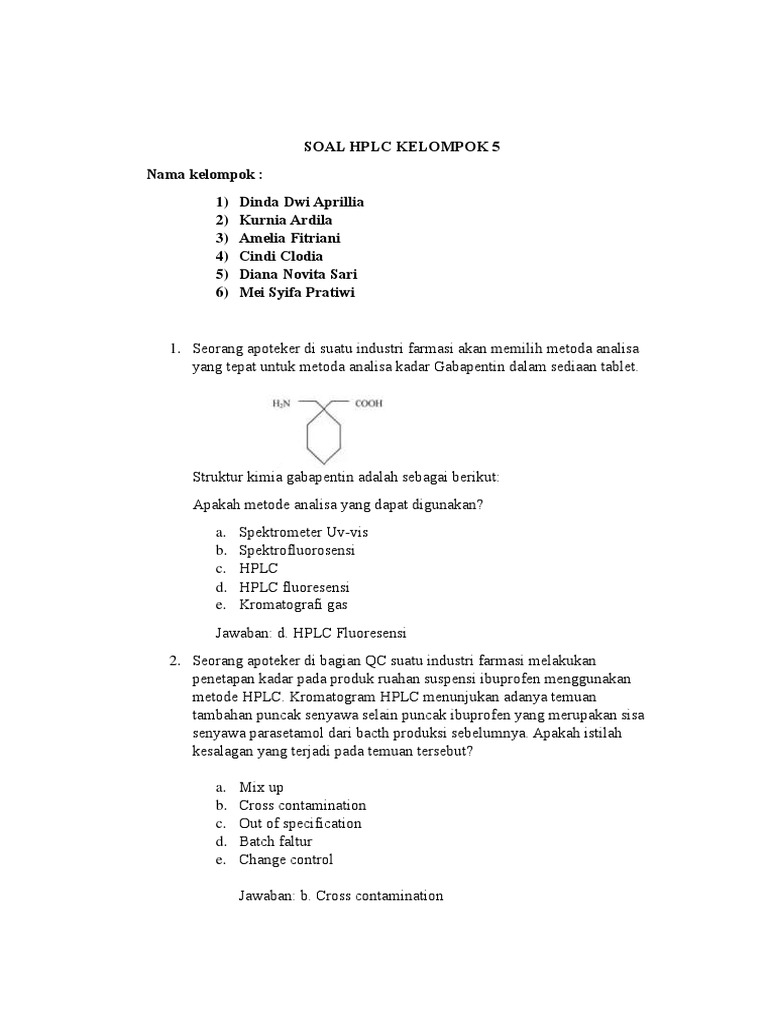Kelompok 5 HPLC | PDF | Pengembangan Diri | Kesehatan Holistik