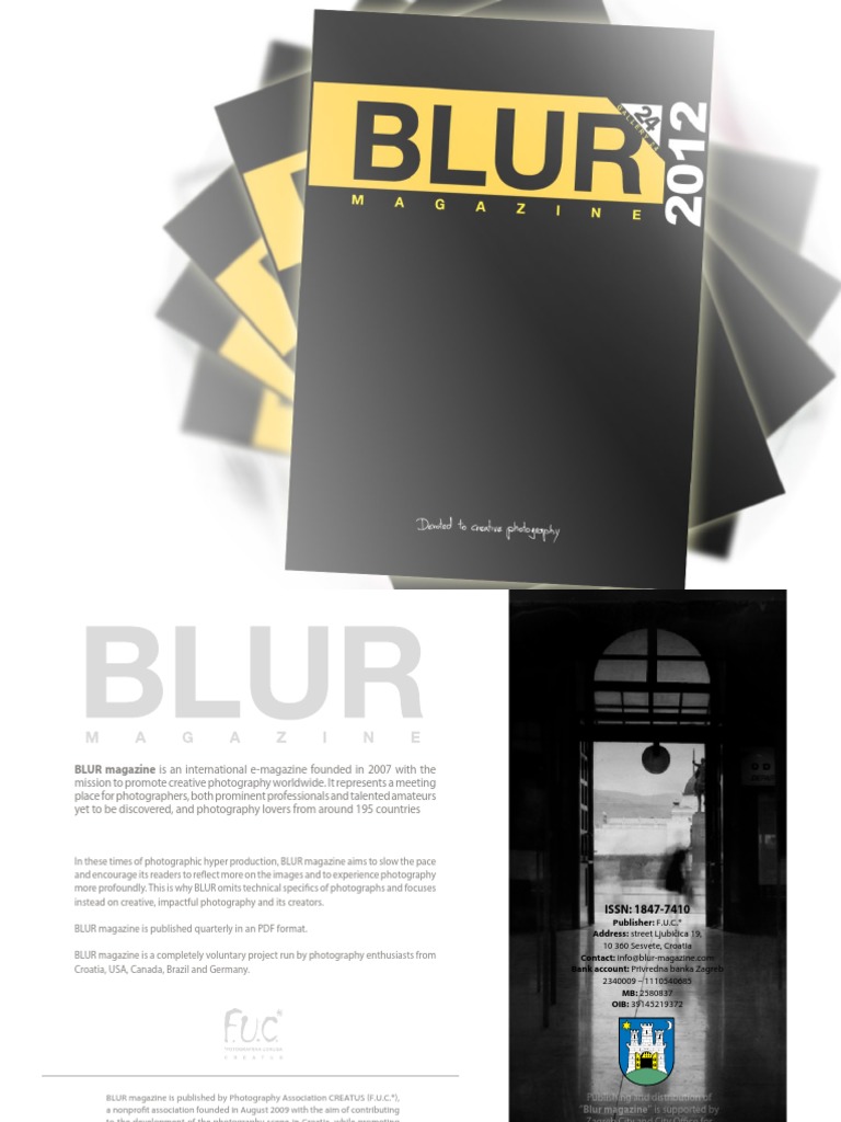 BLUR Gallery 2012 | PDF | Photograph | Image Resolution
