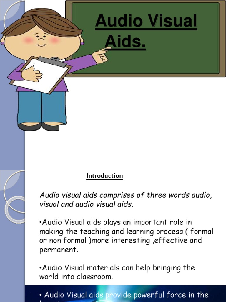 BC (UNIT-3) Audio Visual Aids | PDF | Learning | Multimedia