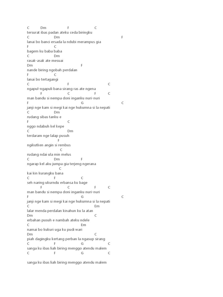 Chord Pdf