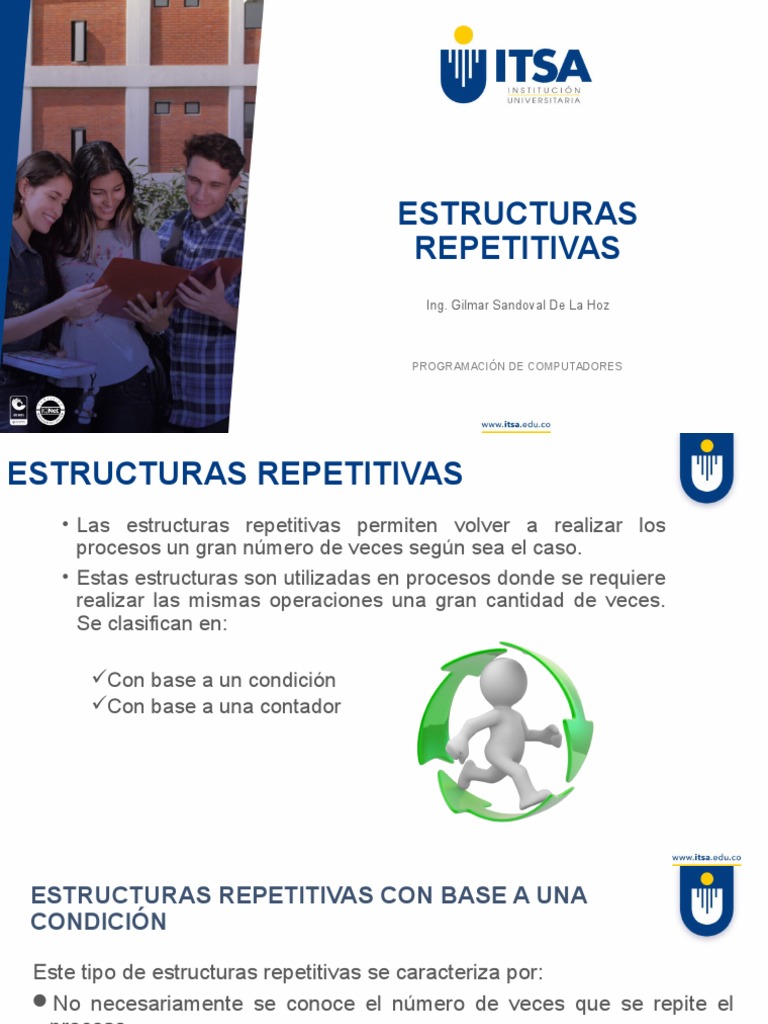 Estructura Repetitivas | PDF | Algoritmos | Programación de computadoras