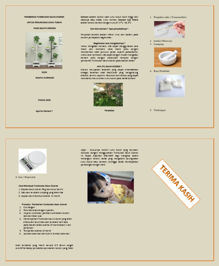 Lampiran Leaflet | PDF