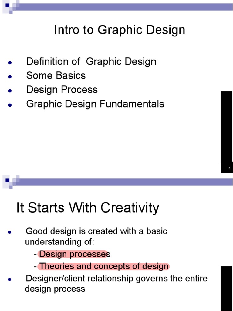 Intro To Graphic Design: Definition of Graphic Design Some Basics ...
