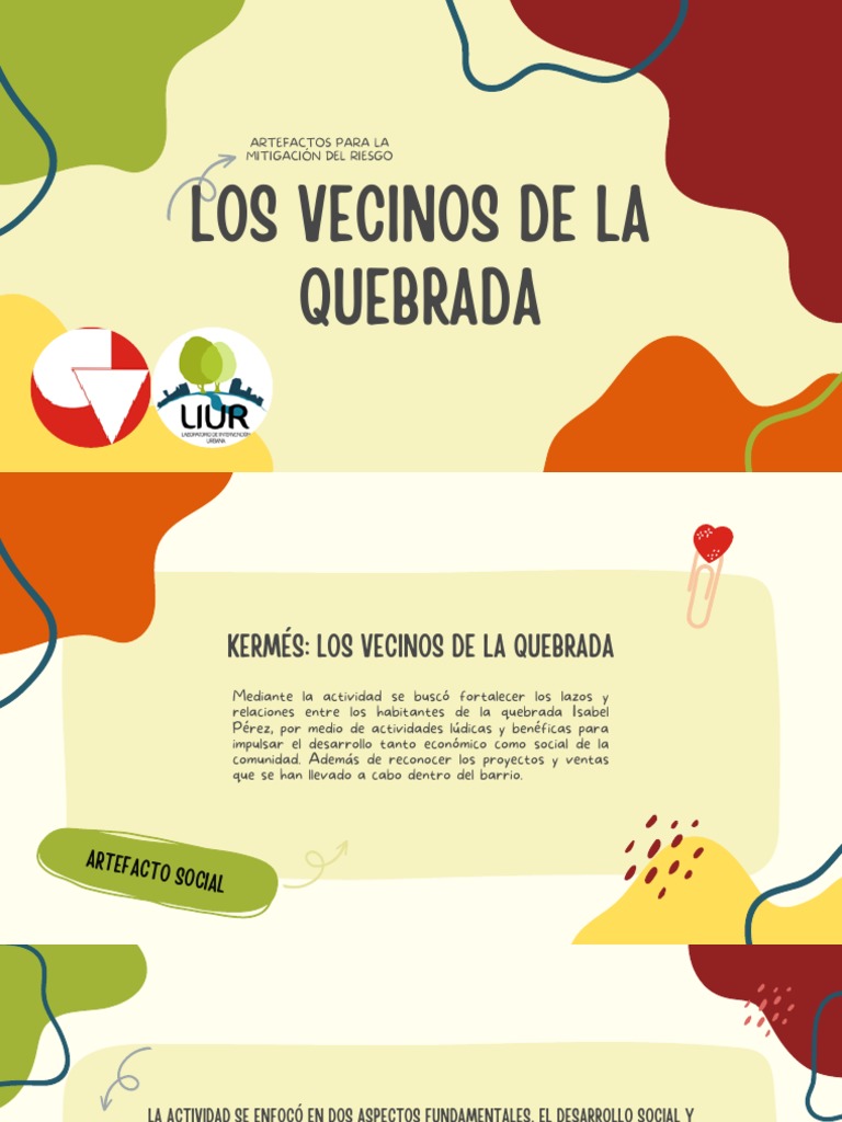 Kermés Los Vecinos de La Quebrada | PDF | Residuos | Iniciativa empresarial