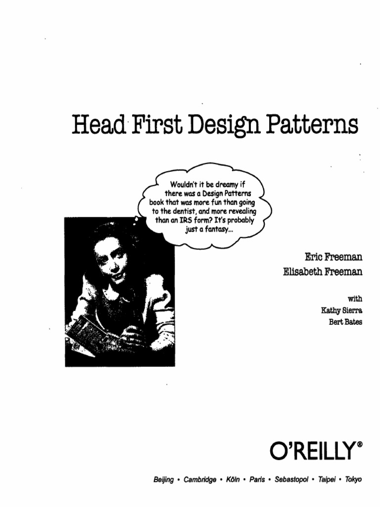 Head First Design Patterns: O'Reilly | PDF | Method (Computer ...