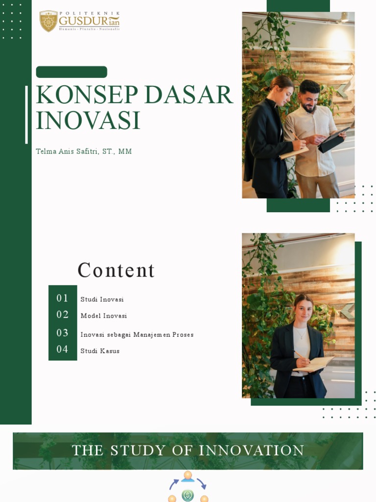 Konsep Dasar Inovasi | PDF