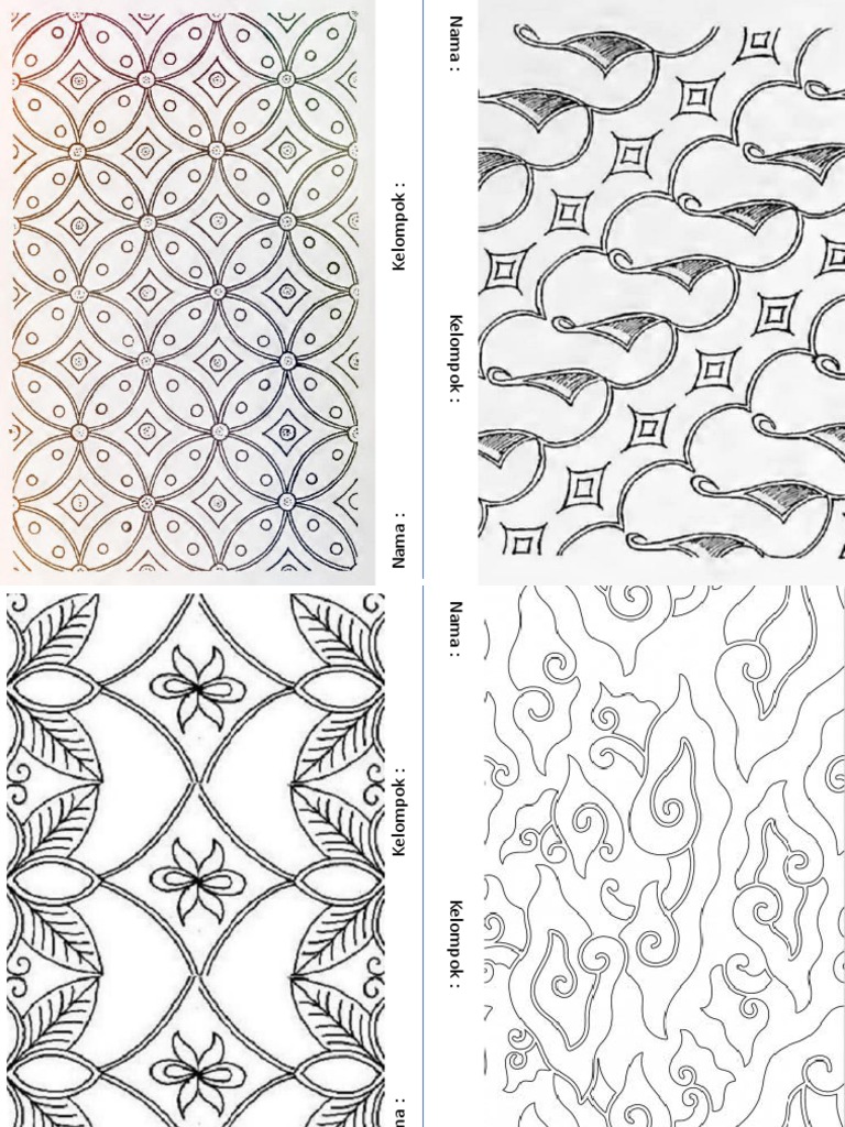 Mewarnai Batik | PDF