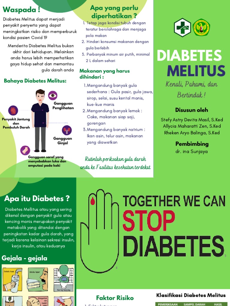 Leaflet Diabetes Melitus | PDF