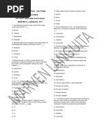 Profed - Diagnostic - With Answer - Melvin Buracho | PDF | Curriculum | Learning