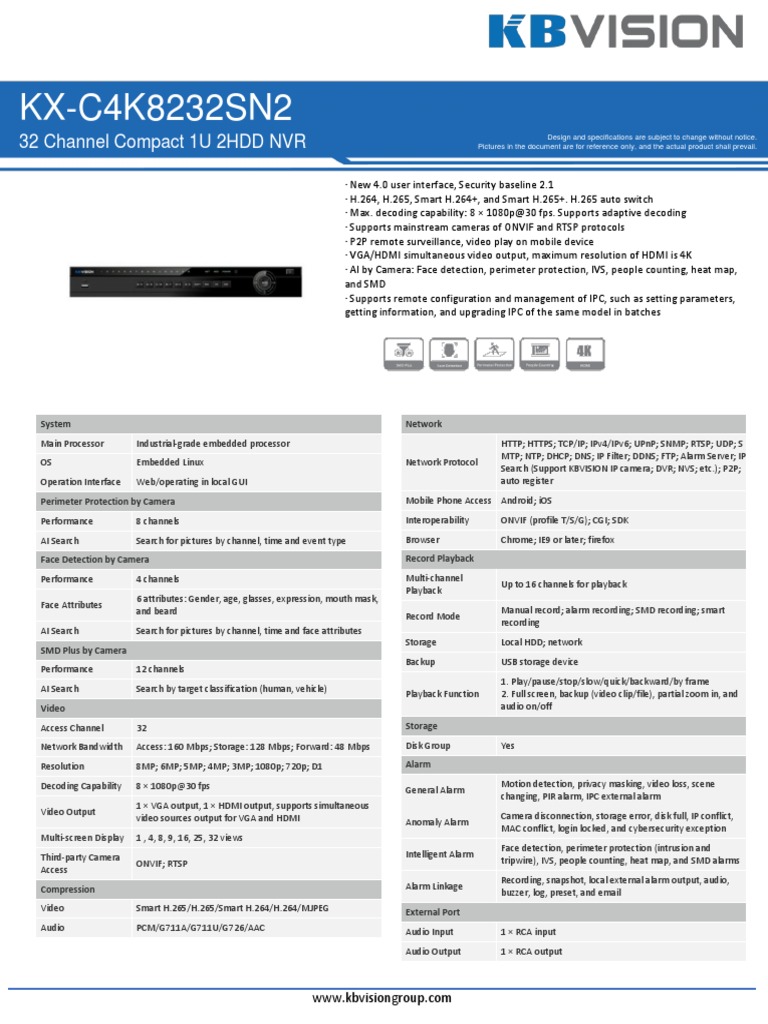 KX C4K8232SN2 | PDF | Hdmi | Internet Protocols