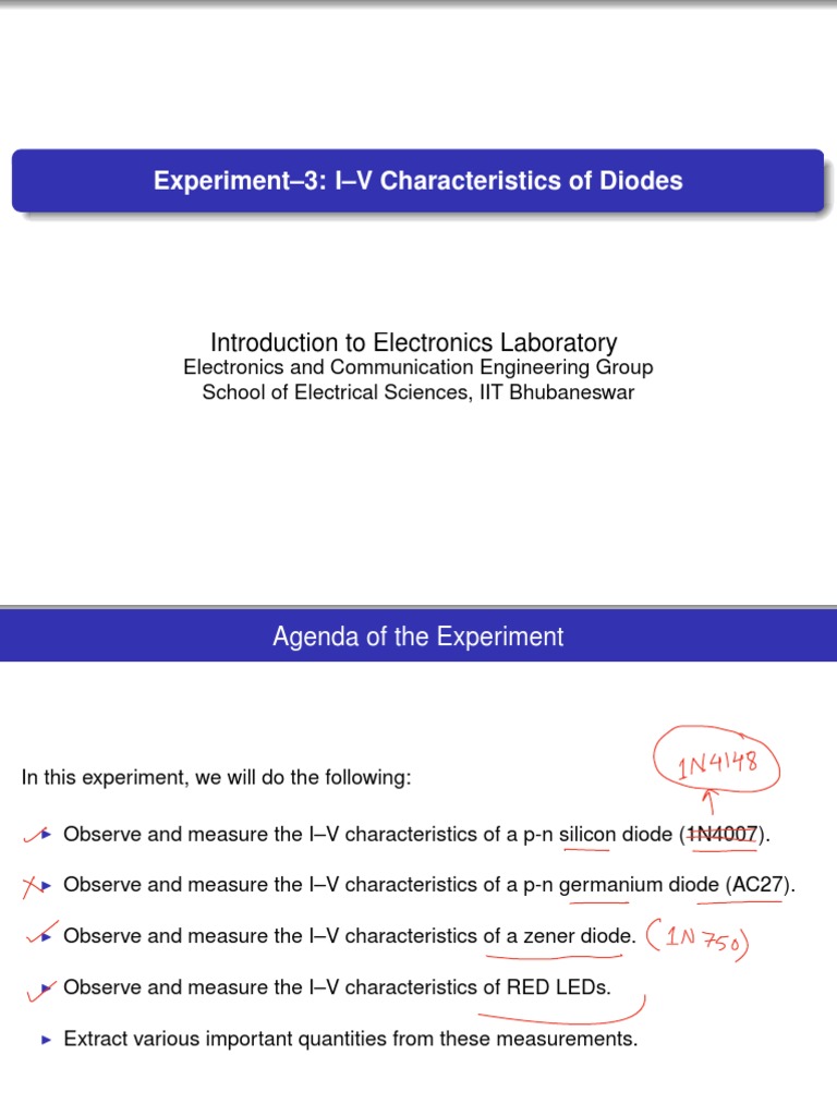 Experiment - 3 | PDF | Diode | Electronics