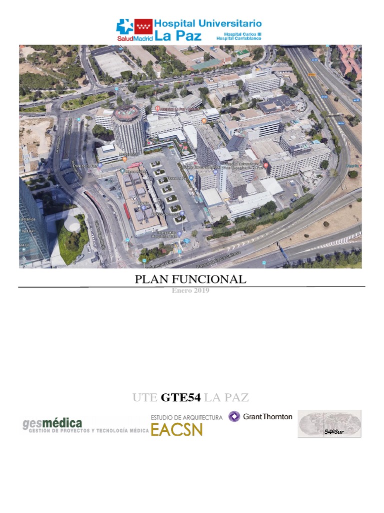 Anexo 15 Plan Funcional | PDF | Hospital | Cardiología