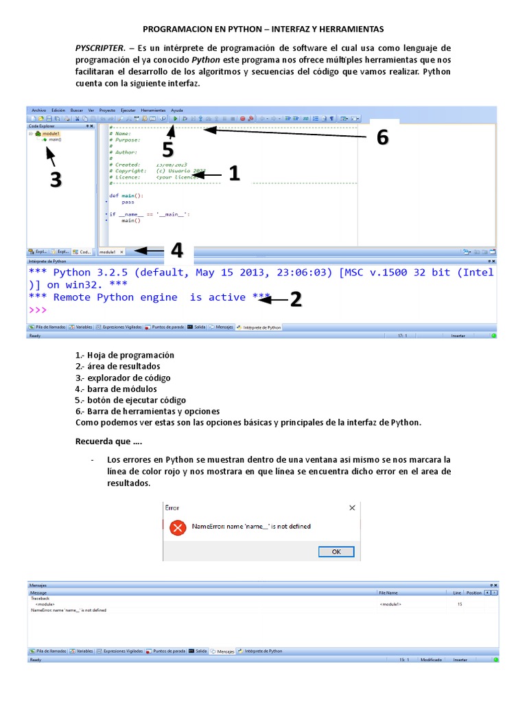 Programacion En Python Parte 2 Pdf Python Lenguaje De Programación Programación De